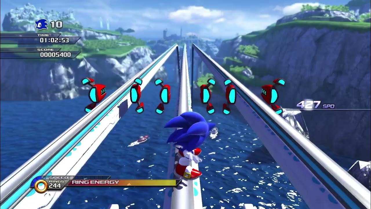 legendary sonic unleashed gameplay o_o - YouTube