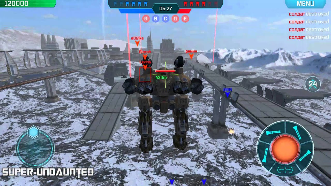 Walking War Robots Battle - Android/iOS Gameplay - YouTube