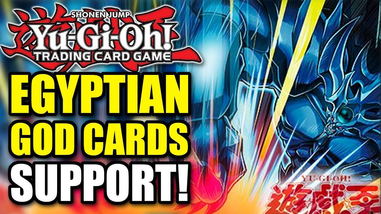 Yu-Gi-Oh! New Egyptian God Cards Support! How Good is it? - YouTube