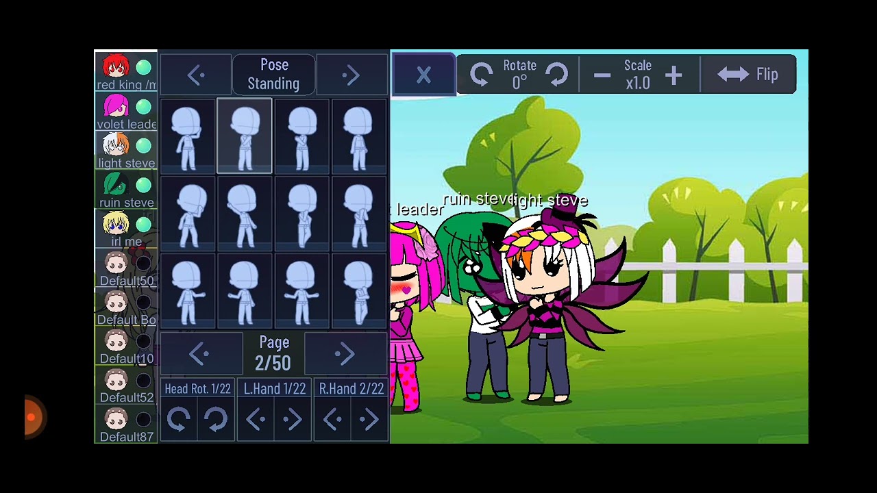 red leader x pink leader and light x ruin steve - YouTube