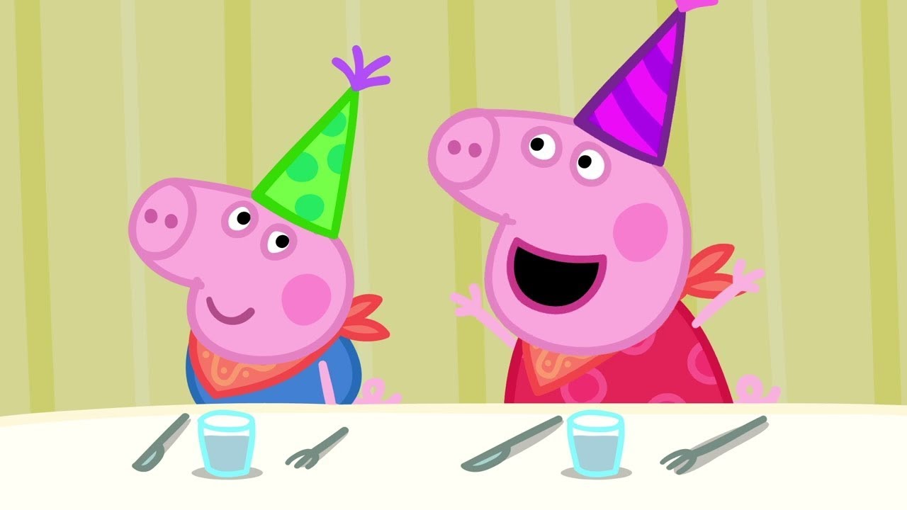 Peppa Pig Helps Celebrate Grandpa Pigs Birthday 🐷 🎂 Adventures With ...