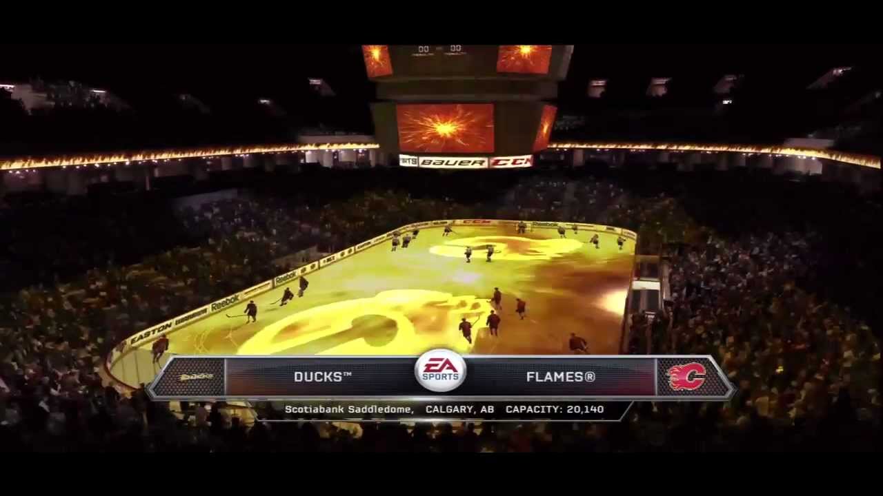 Calgary Flames NHL 12 Intro - YouTube