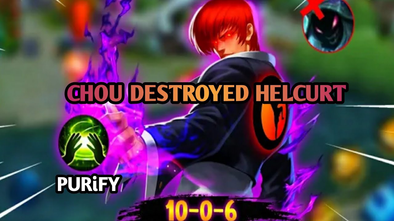 iNSECTION PURiFY CHOU ! Destroyed Annoying Helcurt GamePlay!~MLBB - YouTube