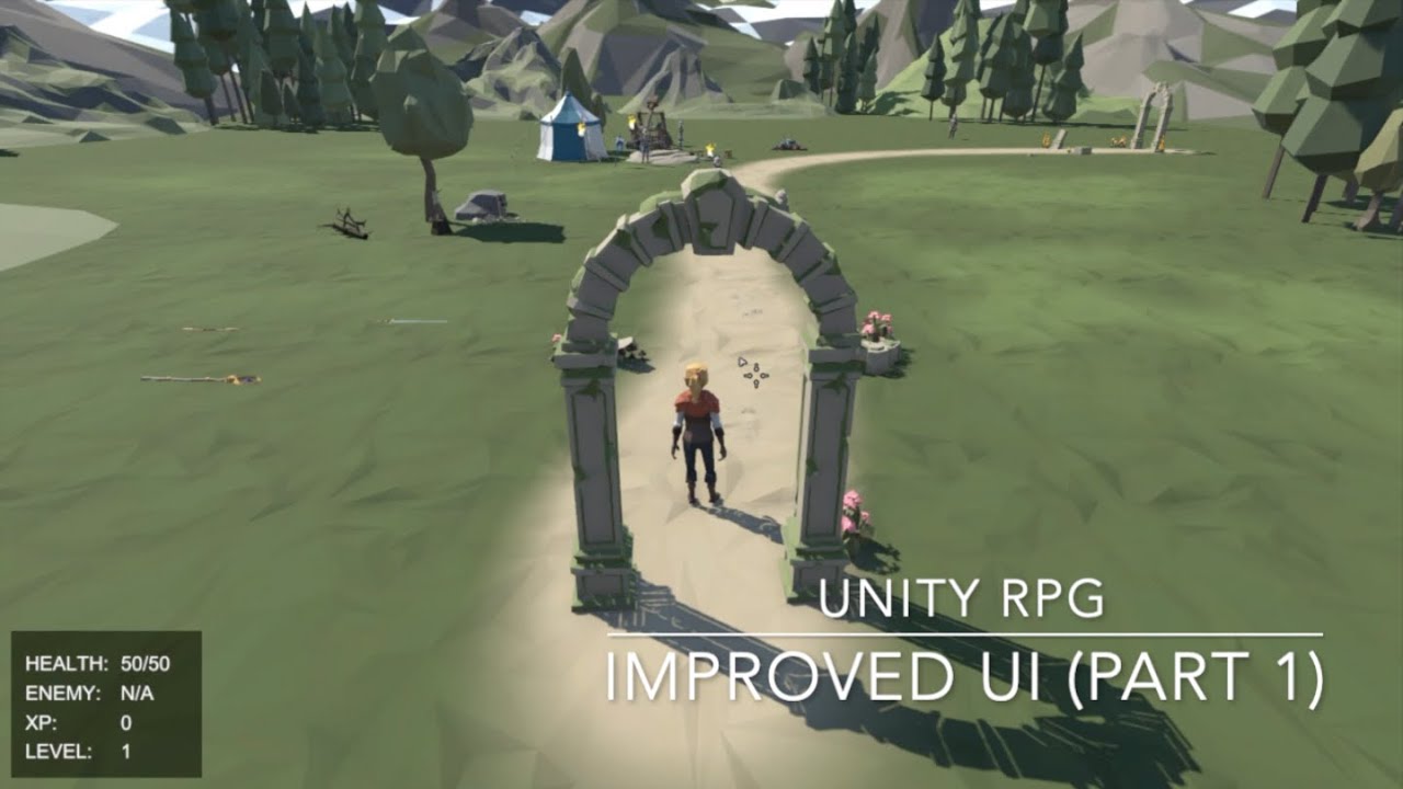 Unity RPG: Improved UI System Part 1 - YouTube