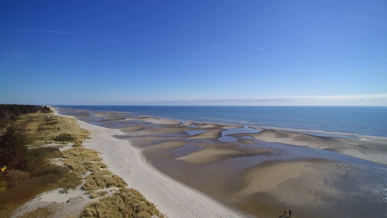Ostseestrand bei Hals, Nordjütland / Dänemark - YouTube