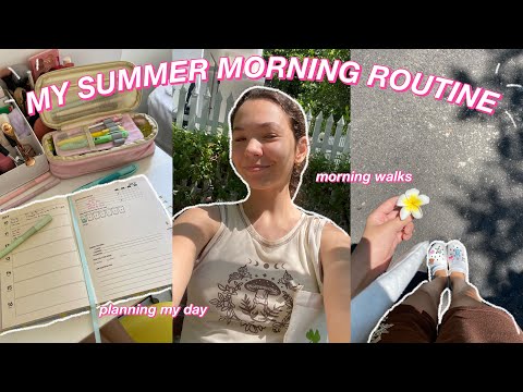 MY 9:00AM SUMMER MORNING ROUTINE 2023 | Milana Blogs