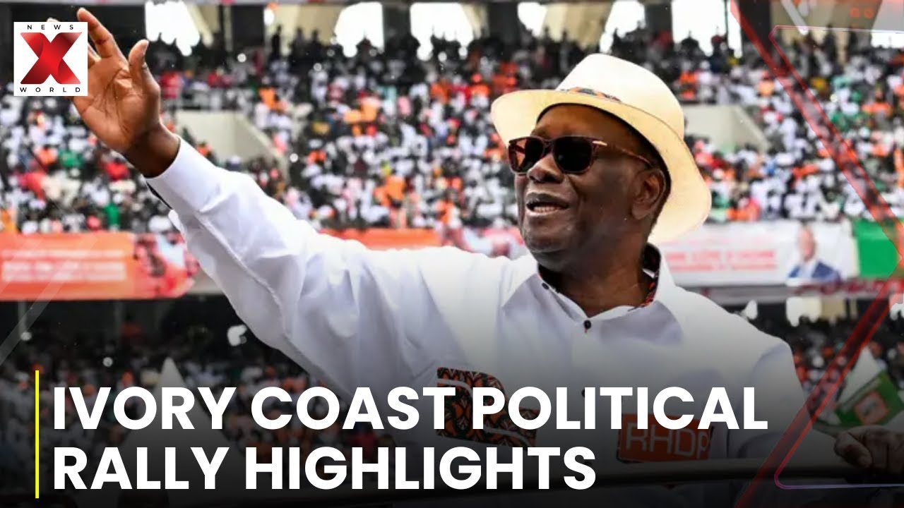 Ivory Coast leader vows continued development ahead | NewsX World - YouTube