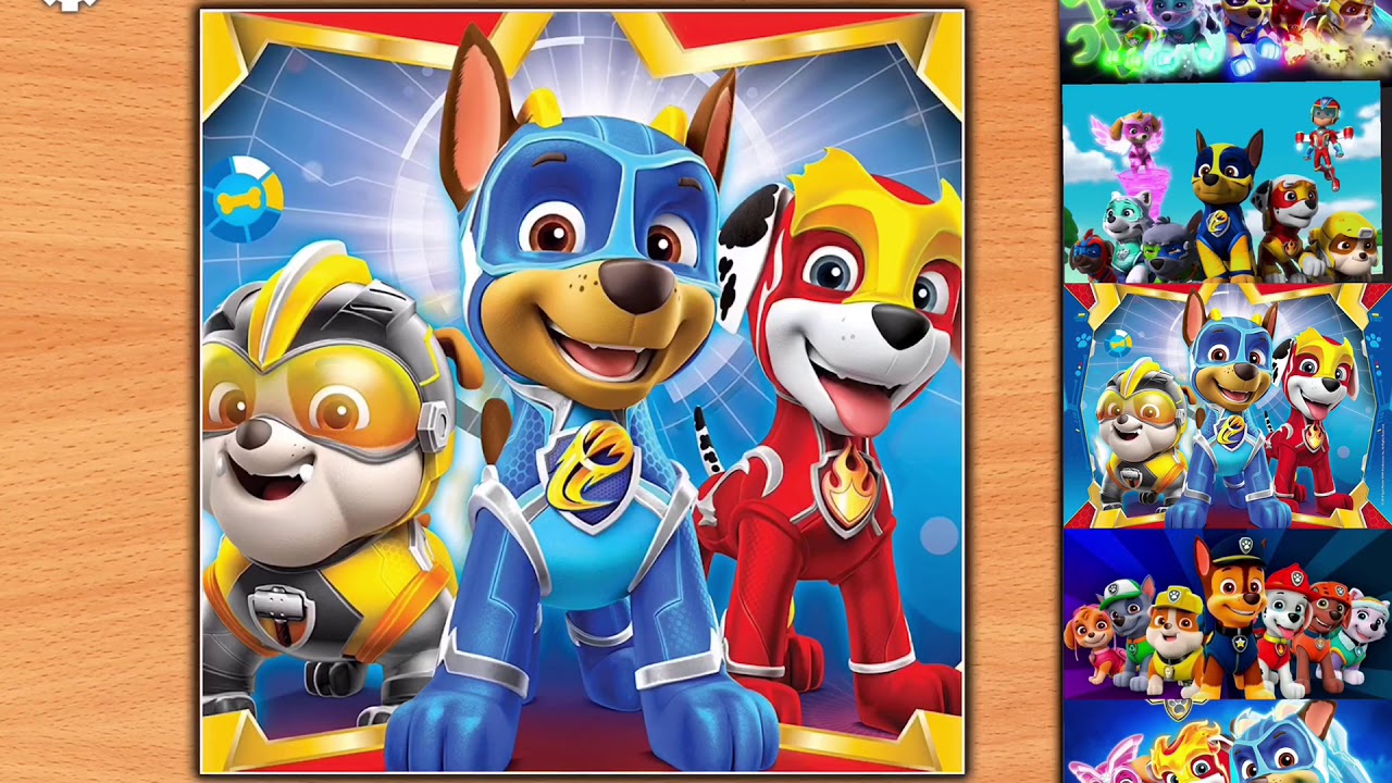 Paw patrol puzzle games for kids | Heroes rescue squad Paw patrol - YouTube