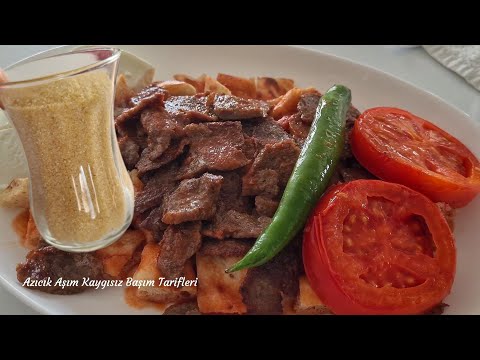 Bir Bardak❗️İRMİK❗️ ekliyorum MUHTEŞEM ❗️ OLUYOR🥇 A dan Z ye EVDE Güvenilir Kolay İskender Tarifi