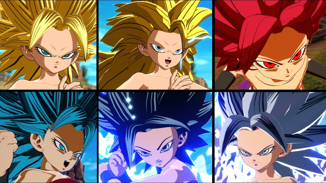 Caulifla NEW FORMS Sparking Zero Mod - YouTube