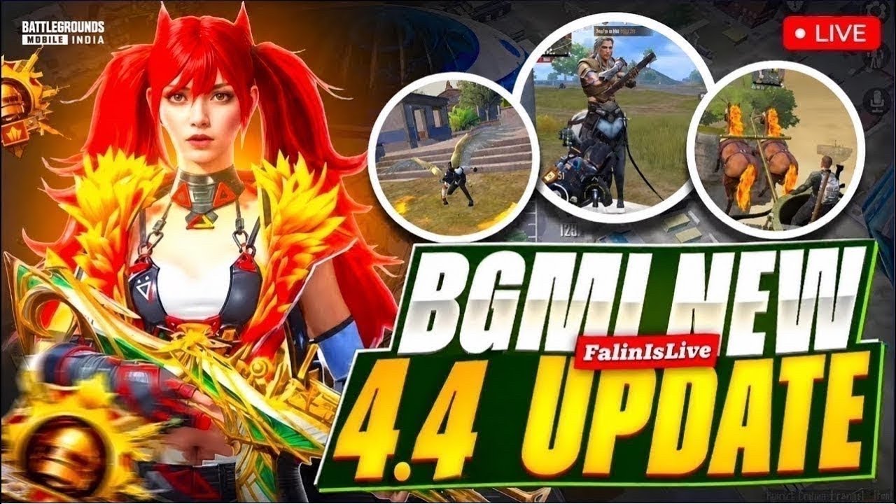BGMI NEW 4.4 UPDATE - YouTube