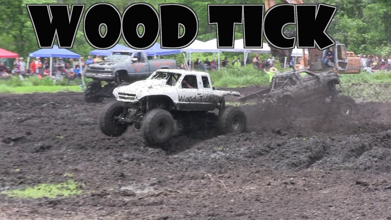 WOOD TICK Mud Truck At Perkins Spring Sling Mud Bog 2024 - YouTube