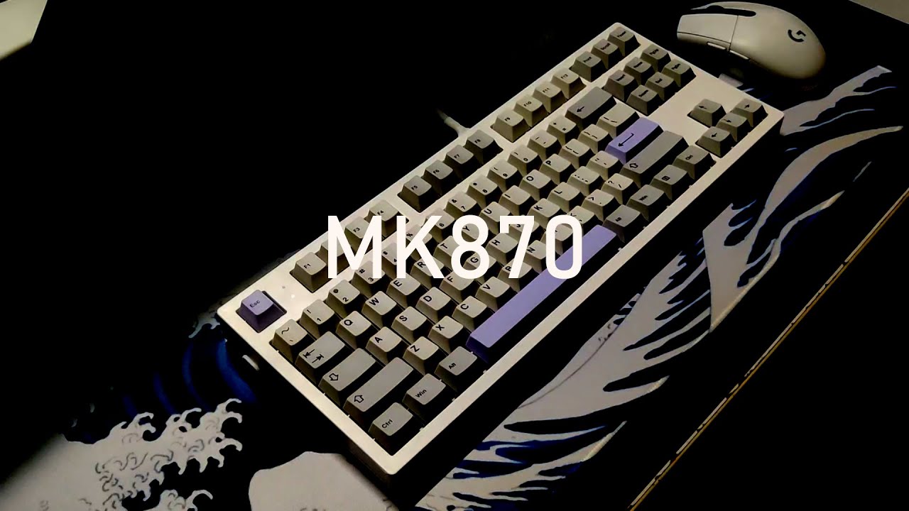 Building my MK870 | One of the Best Budget TKL Keyboard - YouTube