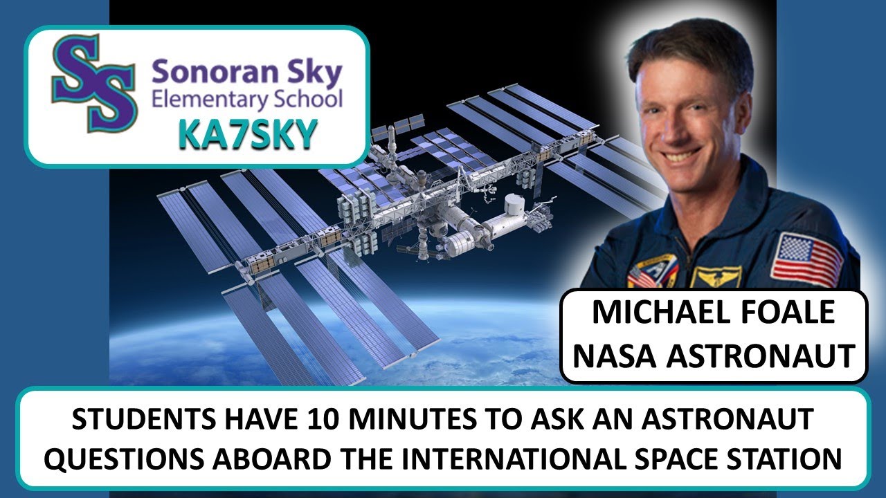 NASA Astronaut Michael Foale - Amatuer Radio on the International Space ...