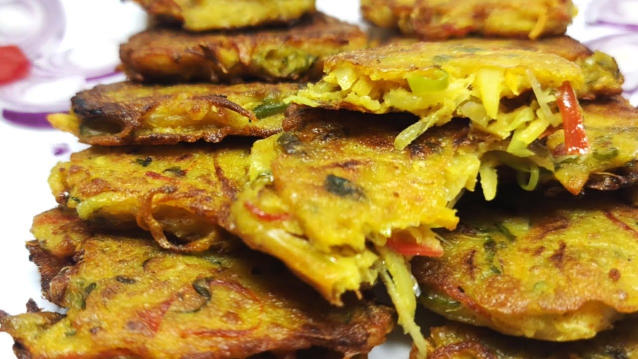 Cabbage Cutlets | Cabbage Fritter Recipe | Best Gobi mox vegetables ...