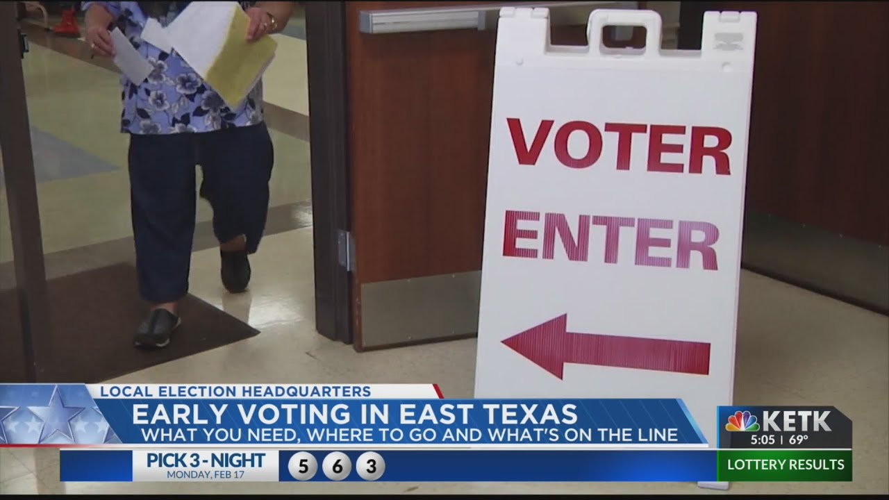 Early voting for Super Tuesday primaries begins Tuesday - YouTube