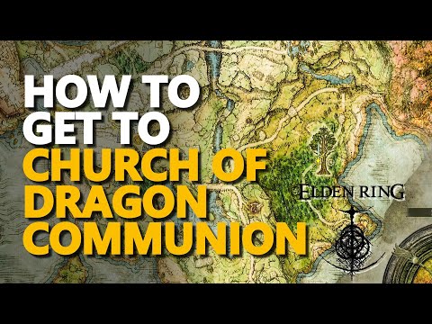 How to get to Church of Dragon Communion Elden Ring - YouTube