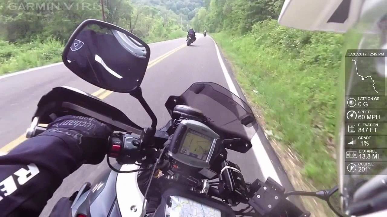 #1. V-Strom DL1000 chasing CBR 1K's - YouTube