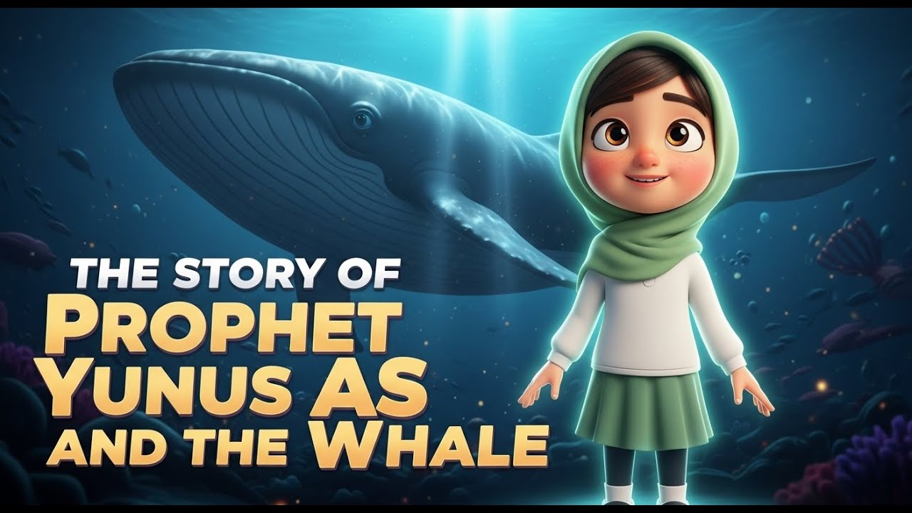 Aisyah - Prophet Yunus AS & The Whale Story | Islamic Stories for Kids ...