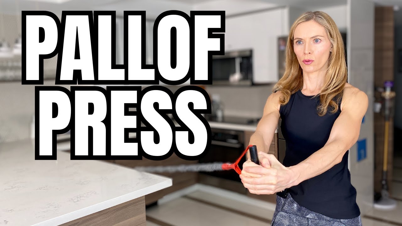 Pallof Press Drawing