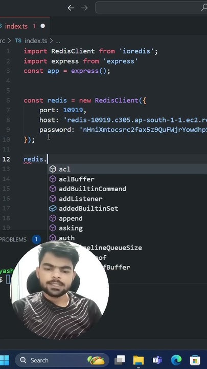 Connect Redis With Node Js Nodejs Youtube 3602