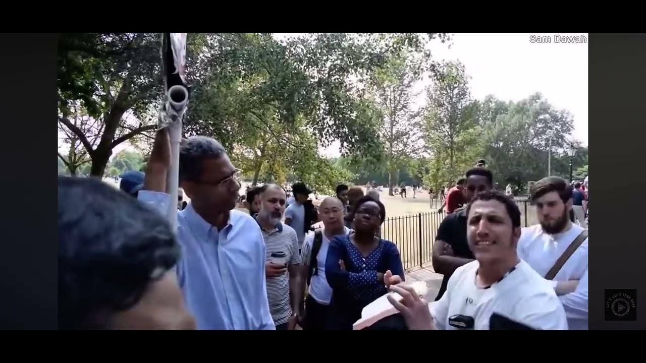Shamsi Vs a Prevaricating Christian Preacher at London Hyde Park ...