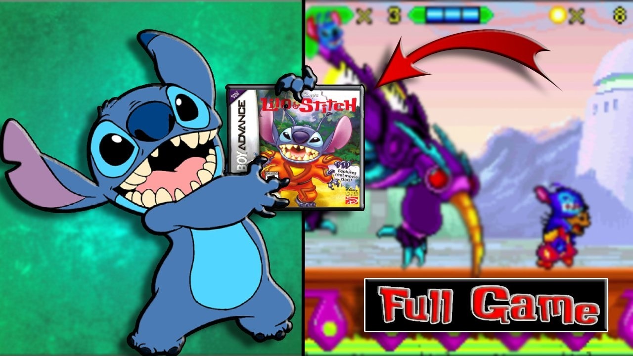 Disney's Lilo & Stitch GBA 100% Walkthrough Longplay - YouTube