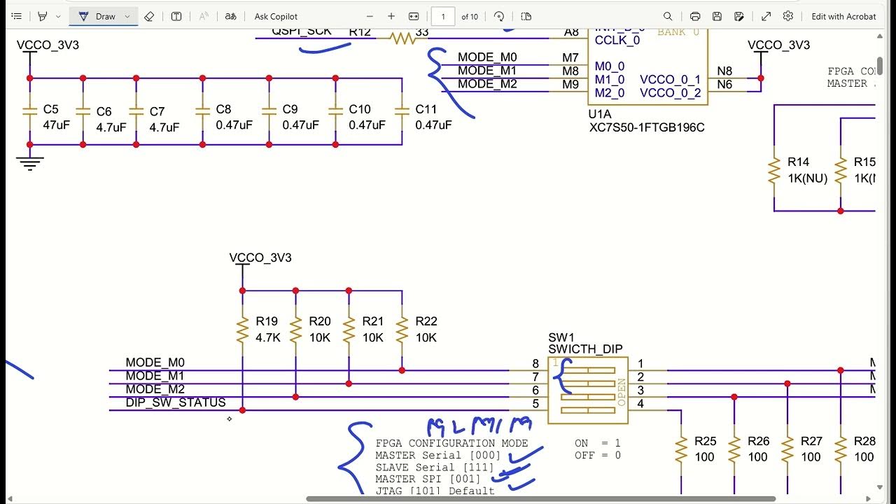 006: FPGA Spartan 7 Schematic design Configuration and programming ...