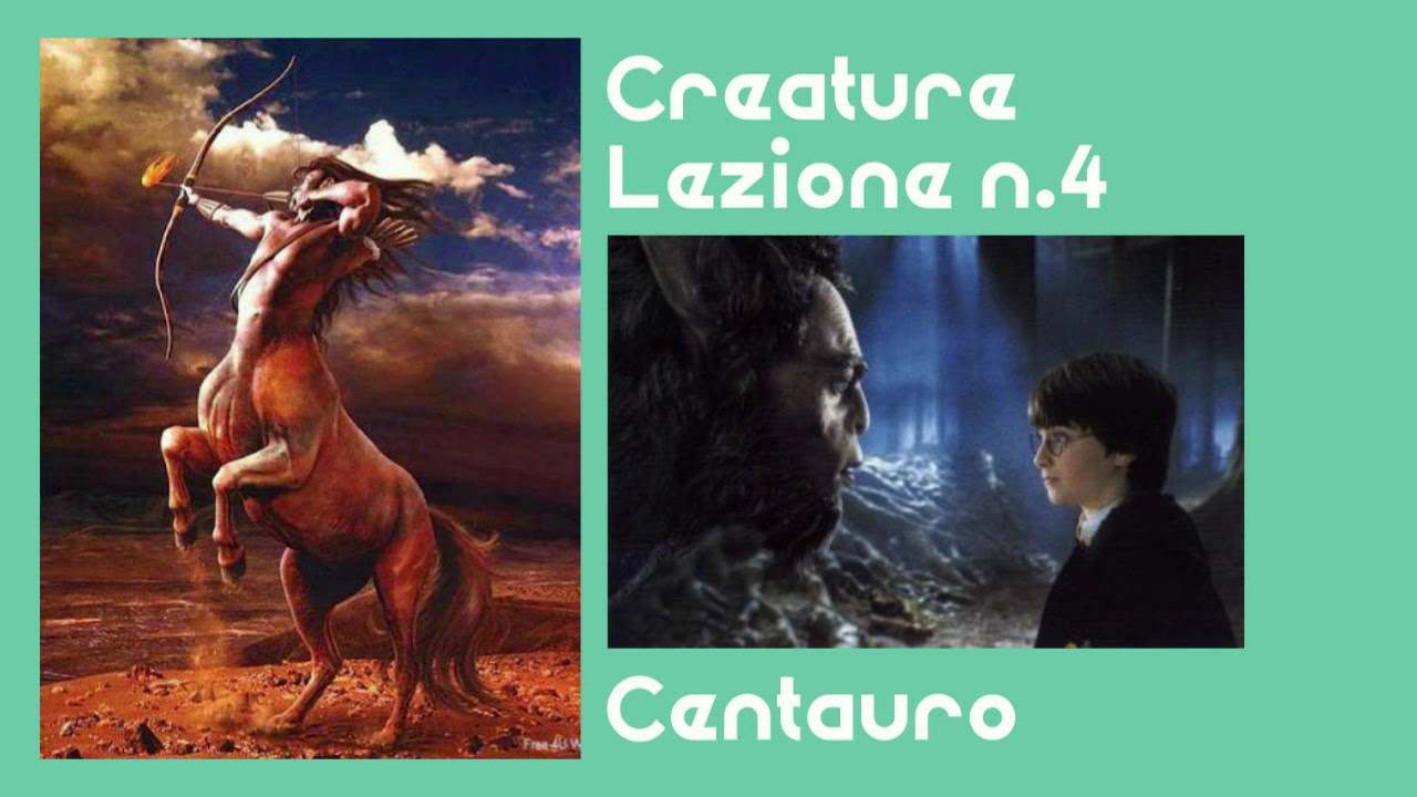 Centauro - Creature (Lezione 4) - YouTube