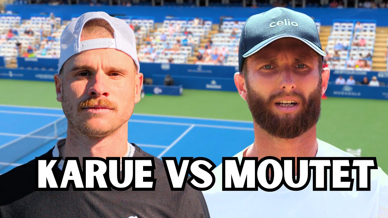 I Played Corentin Moutet At An ATP 500 | Full Match - YouTube