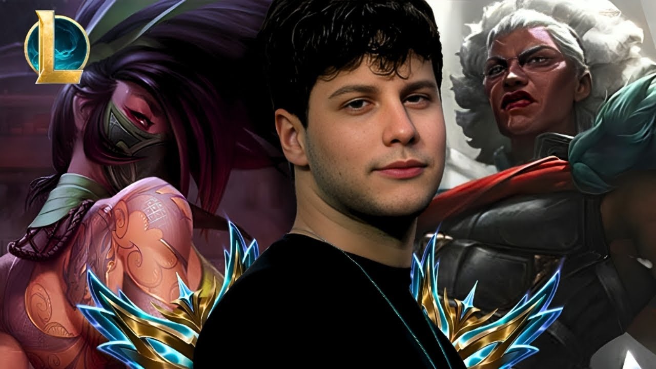 JOGUEI DE AKALI vs AMBESSA NO MID, CHALLENGER SOLOQ - LEAGUE OF LEGENDS ...