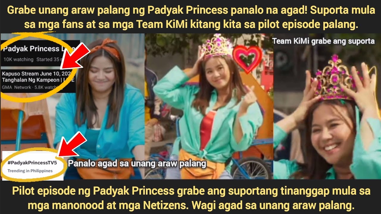 Unang araw palang ng Padyak Princess panalo na agad! Suporta ng mga ...
