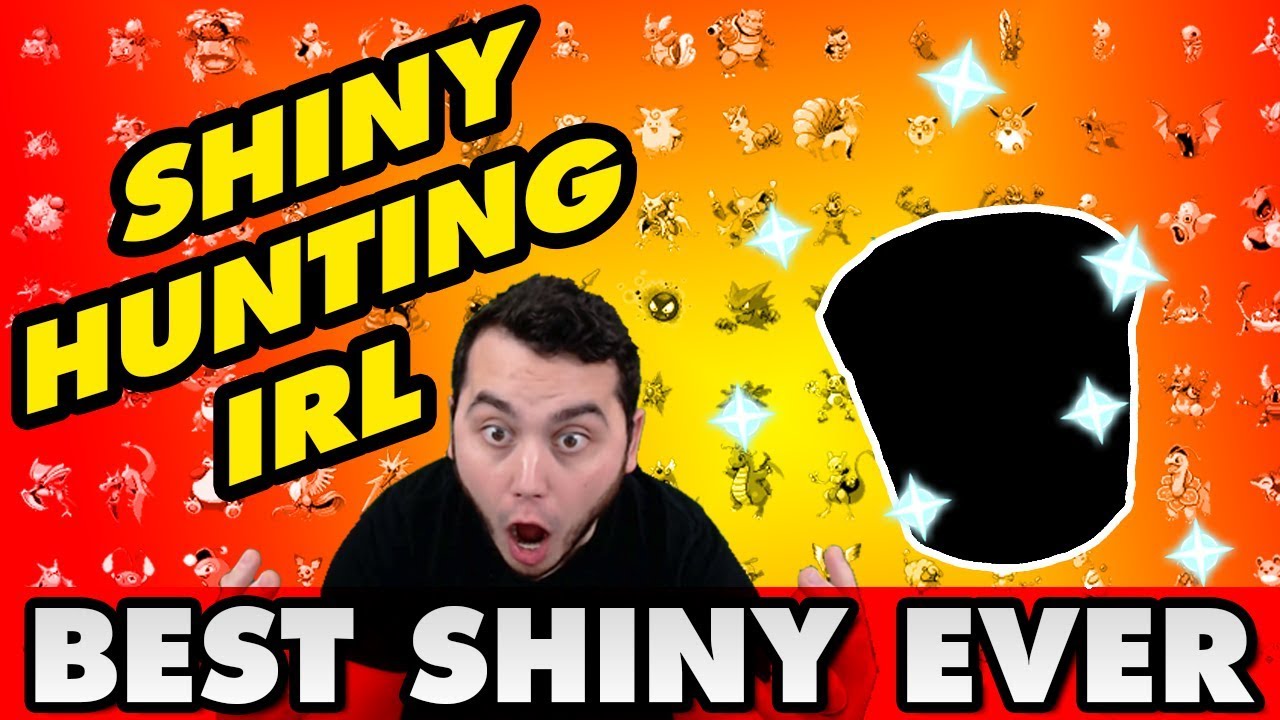 Best Shiny Ever! Shiny Hunting In Real Life - YouTube
