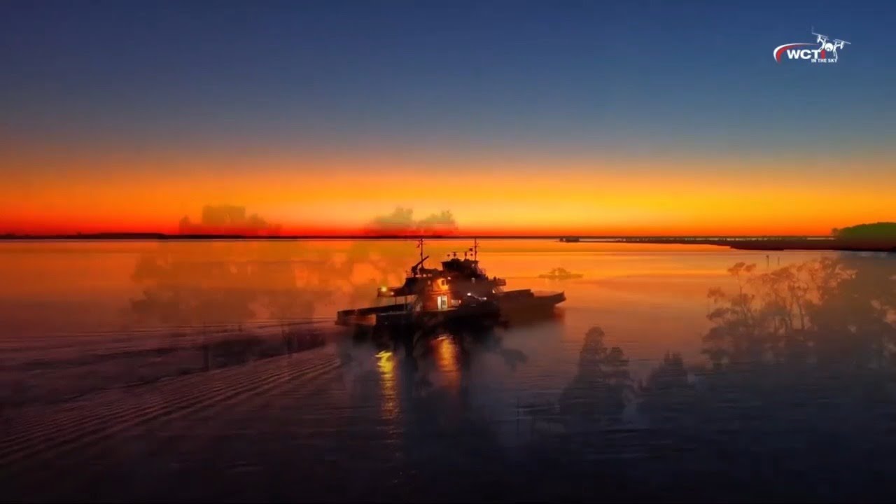 Beautiful Eastern Carolina Sunset Over the Pamlico River - YouTube