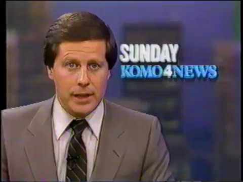 Ted Warren - Komo News 4 Headlines - Sunday - January 18, 1987 - YouTube