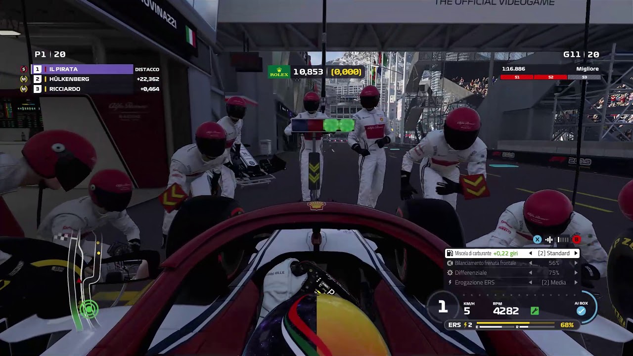 F1 2019 - MONACO - GAMEPLAY - YouTube