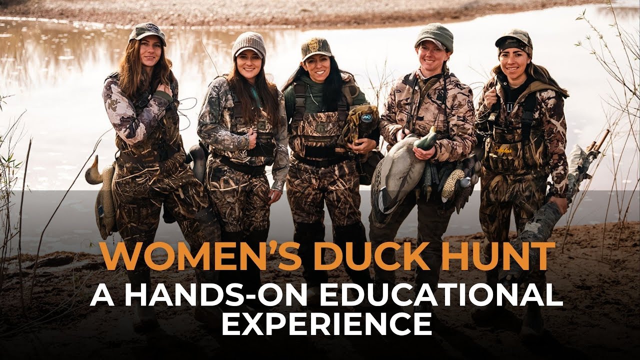 Women's Hands-on Educational Duck Hunt Experience - YouTube