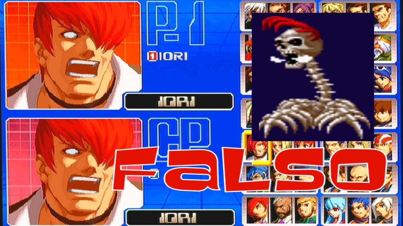 Iori BUG la Verdad! KOF 2002 - YouTube