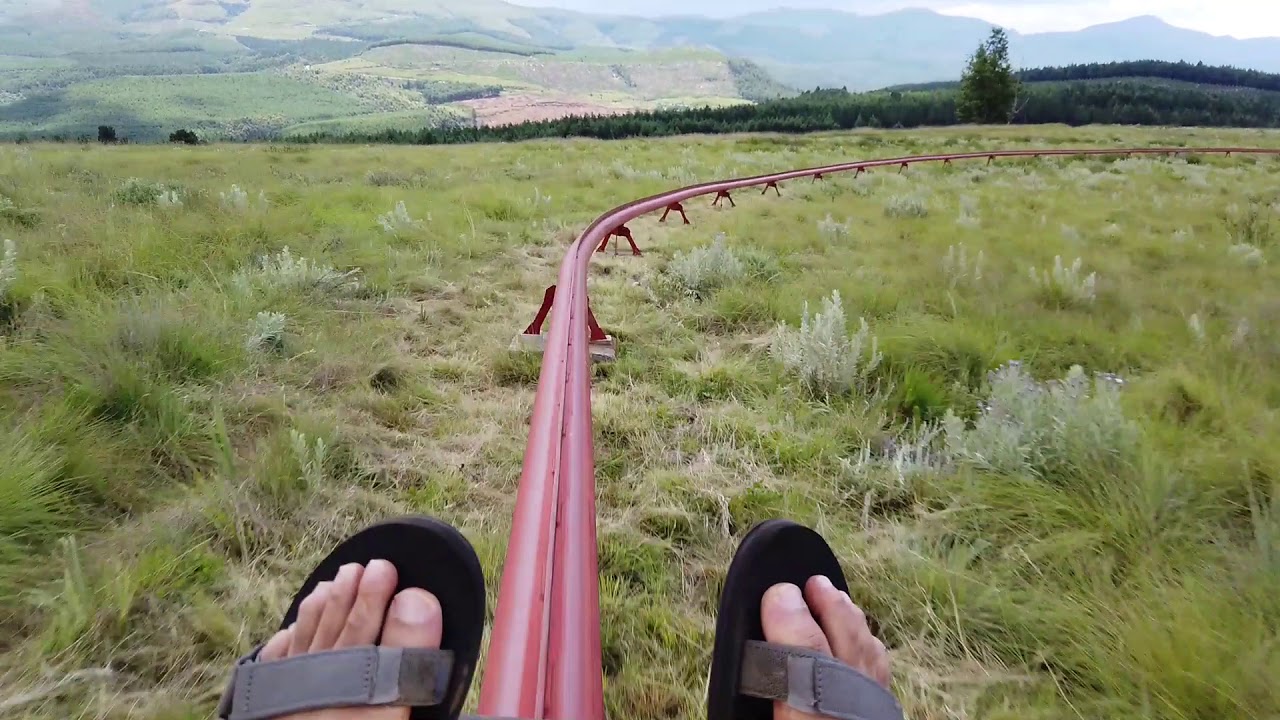 Long Tom Pass Toboggan @ Misty Mountain - YouTube
