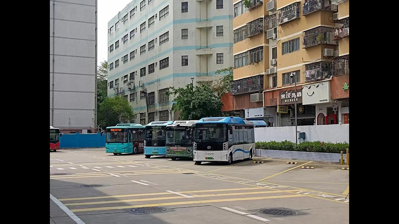 Public Transport in Shenzhen：Route 201 Shangmeilin Bus Terminal to ...