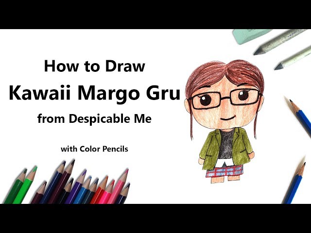 Despicable Me Margo Drawing