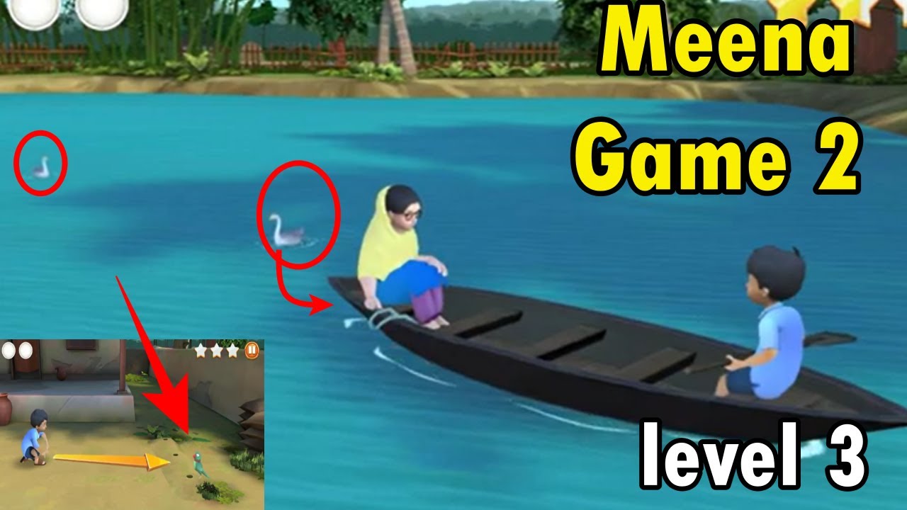 Meena game 2 level 3 || Solve meen game 2 , #meena #meenagame2 # ...