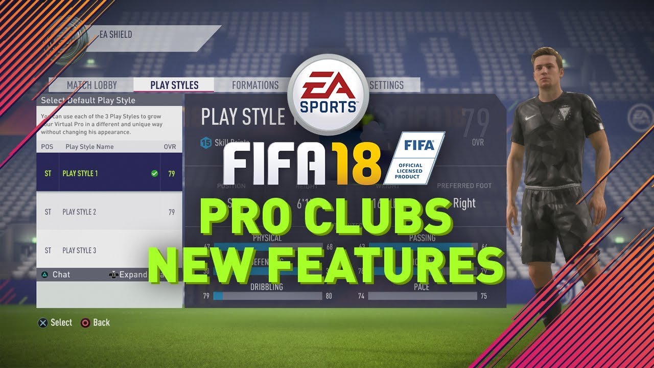 FIFA 18 PRO CLUBS NEW FEATURES! - YouTube