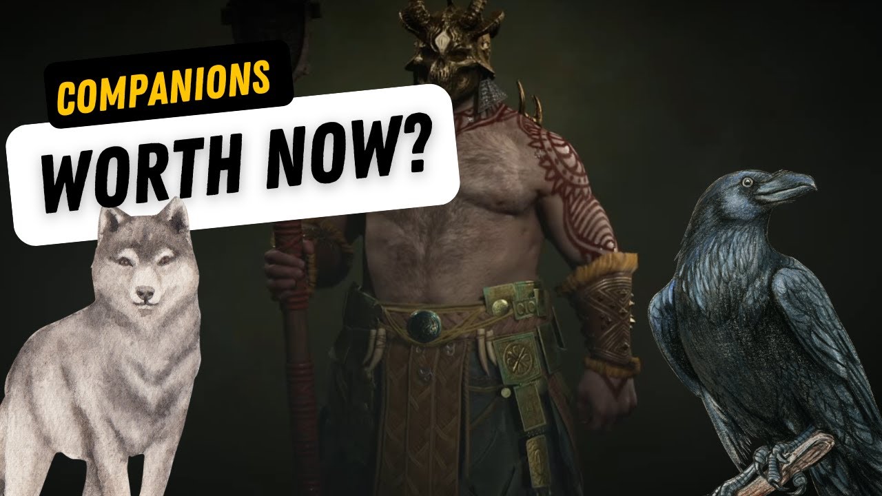 First look at the BUFFED Druid Companions. How good are they? Diablo 4 ...