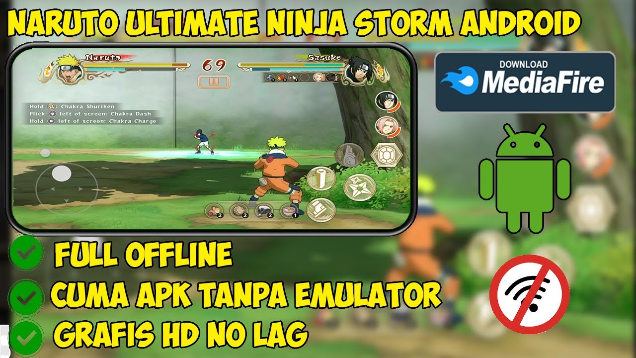 CARA Install Naruto Ultimate Ninja STORM Android Tanpa Emulator ...