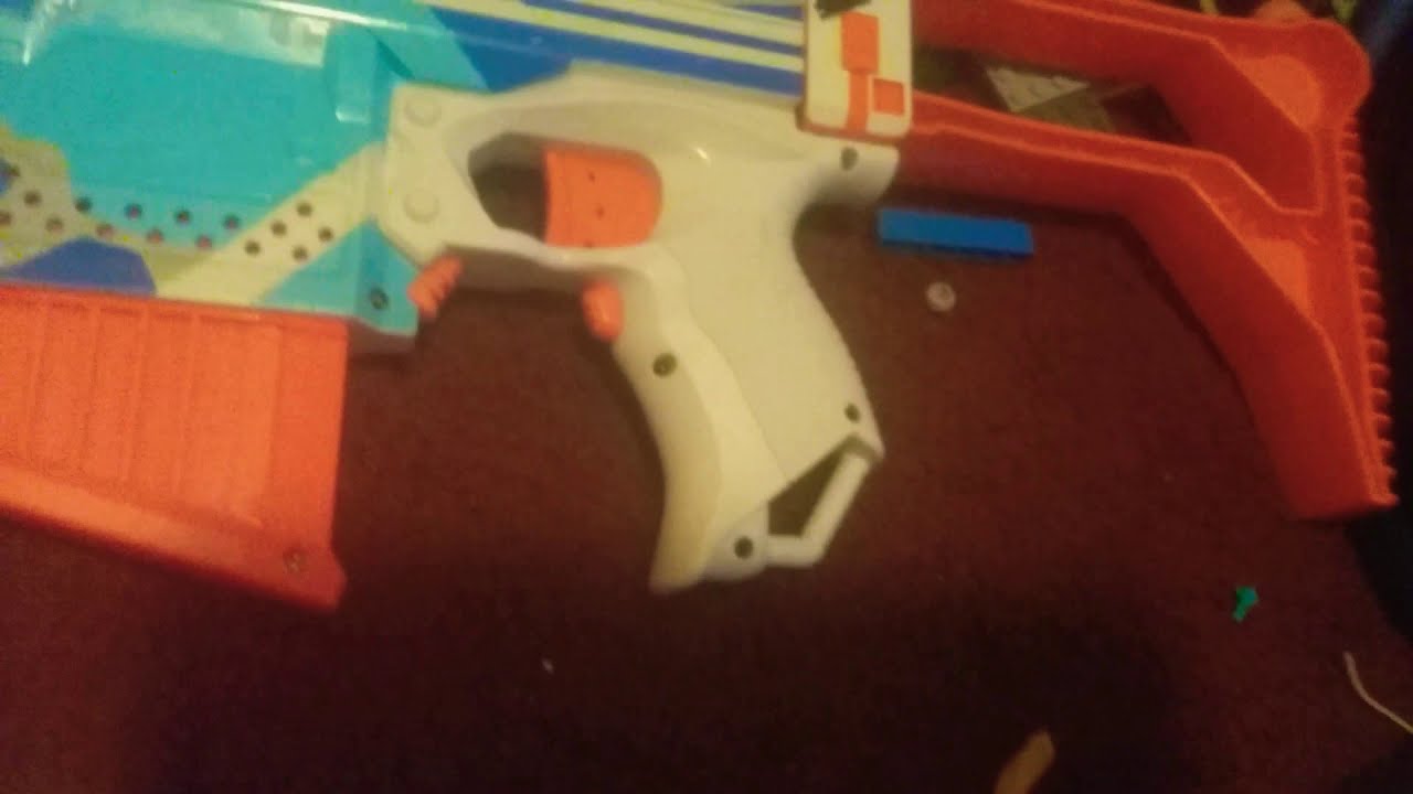 how to make a SHELL EJECTING NERF GUN - YouTube
