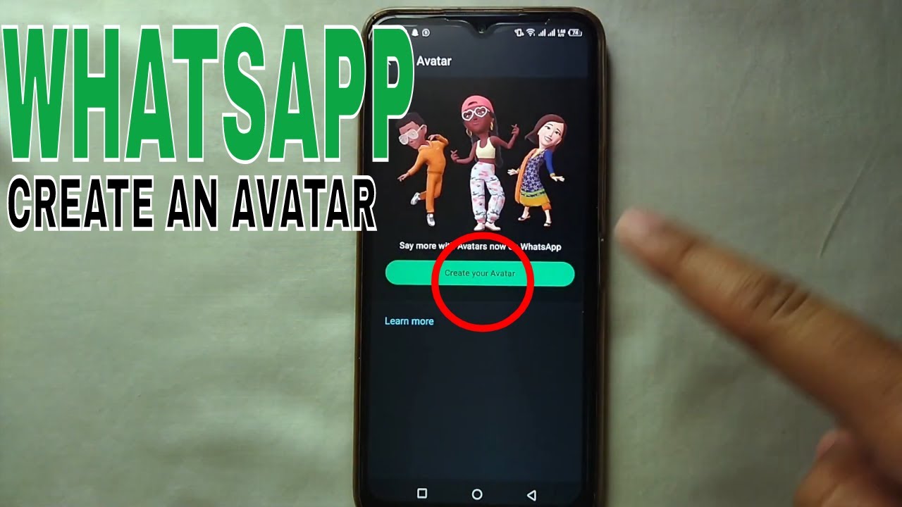 how-to-create-an-avatar-on-whatsapp-youtube