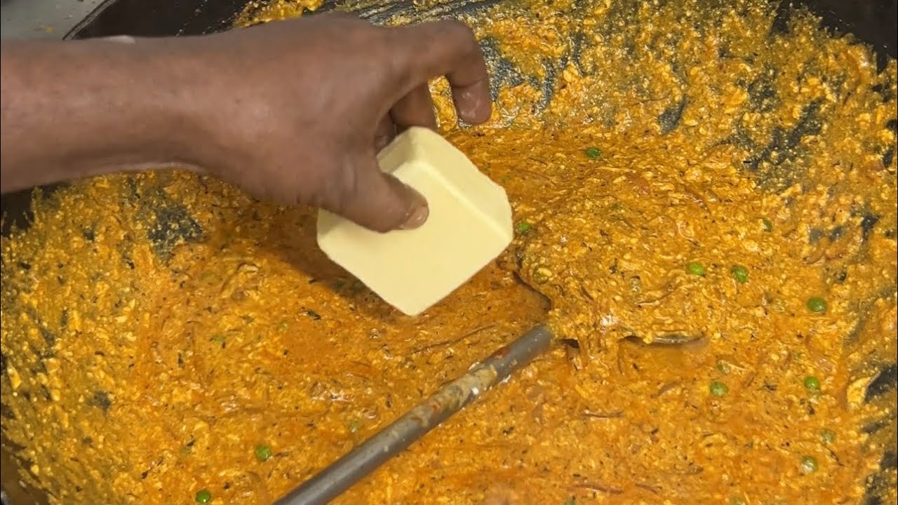 Mumbai Famous Oye Paaji Paneer Bhurji & Paratha | Indian Street Food ...