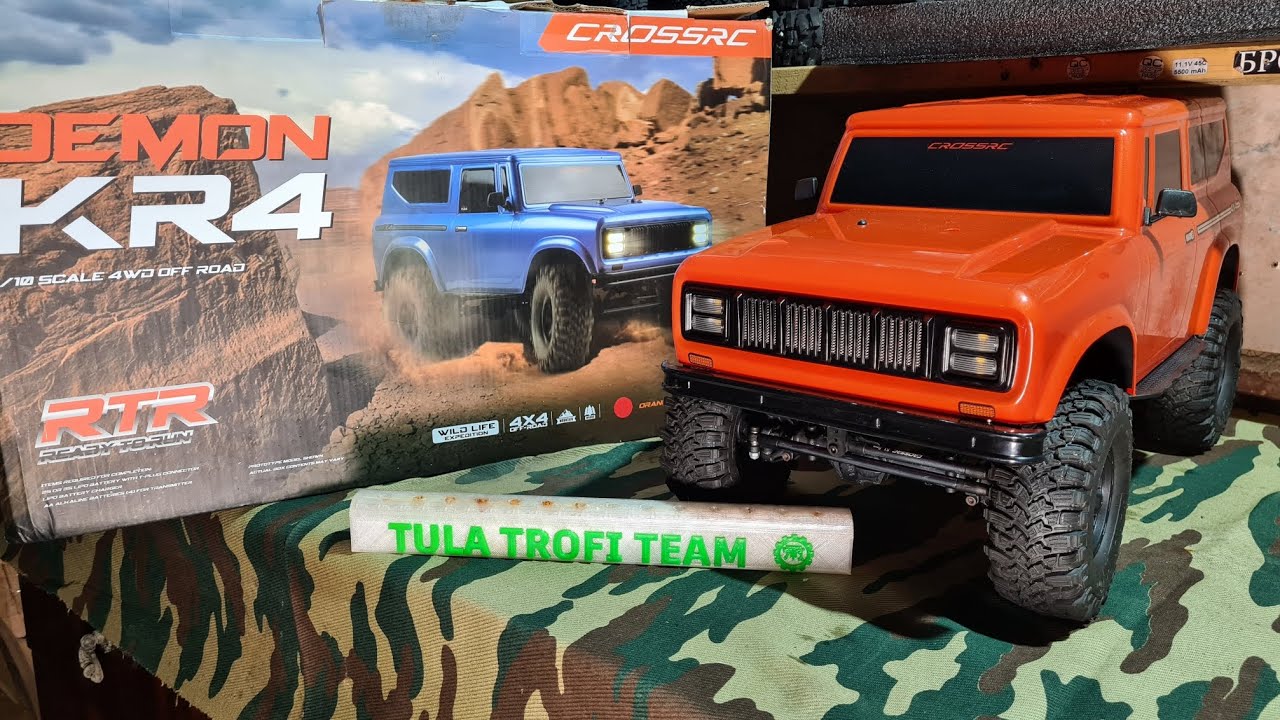 CROSSRC KR4 DEMON, новая модель на распаковке. #minireview - YouTube