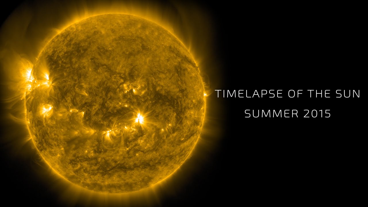Timelapse of the sun. Summer 2015. 4k - YouTube